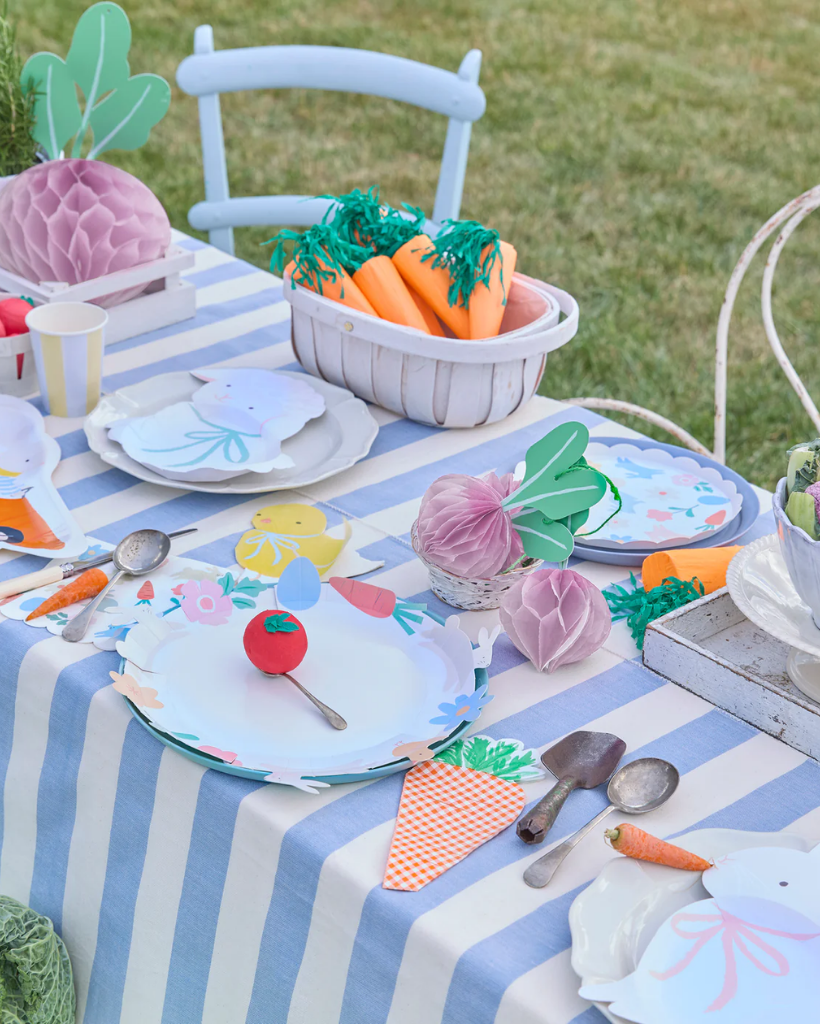 Gingham Carrot Napkins – Poppies for Grace