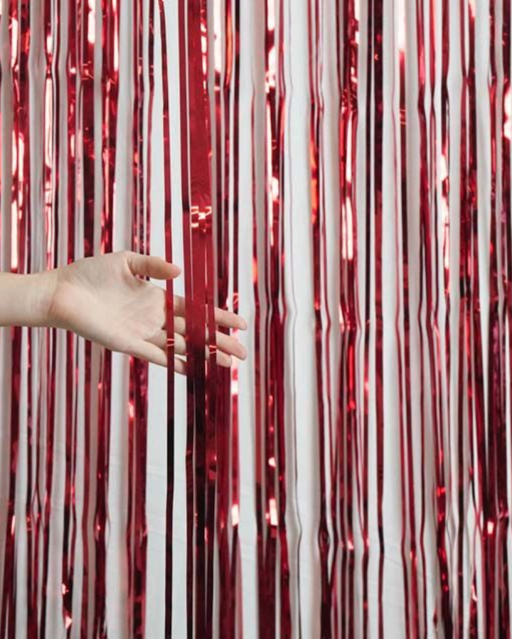 Shop Metallic Curtain – Poppies for Grace